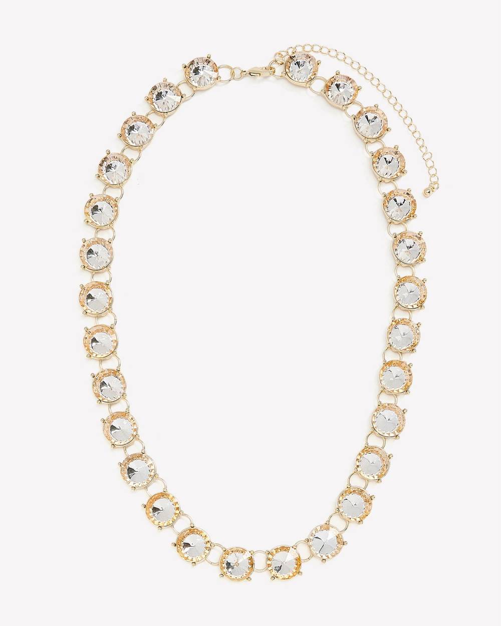 Short Chunky Stone Necklace | Penningtons