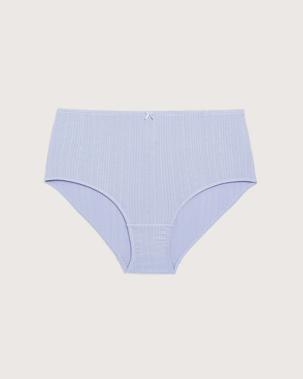 Solid Variegated Rib Brief with Bow - ti VOGLIO | Penningtons