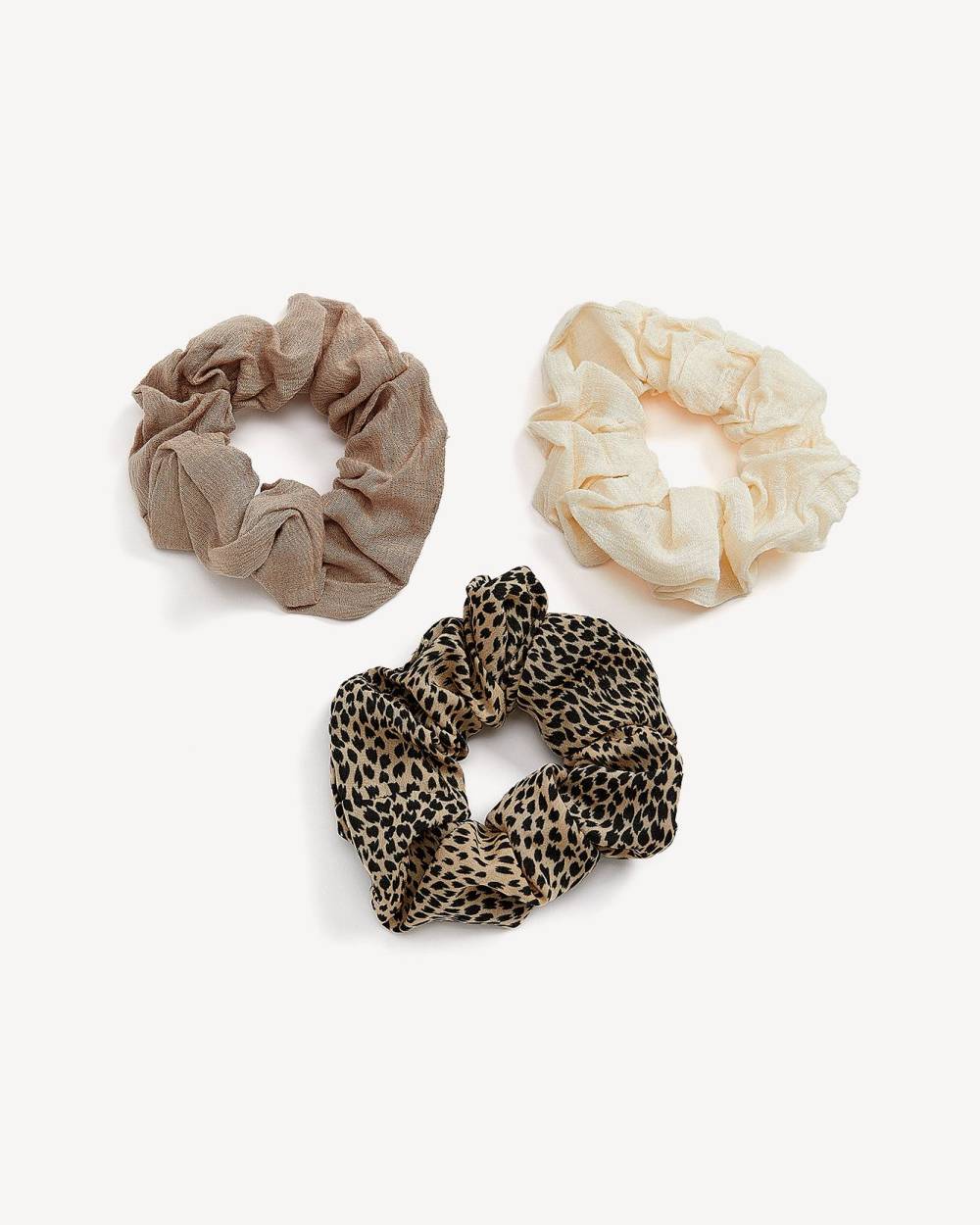 Assorted Neutral Scrunchies, Set of 3 | Penningtons