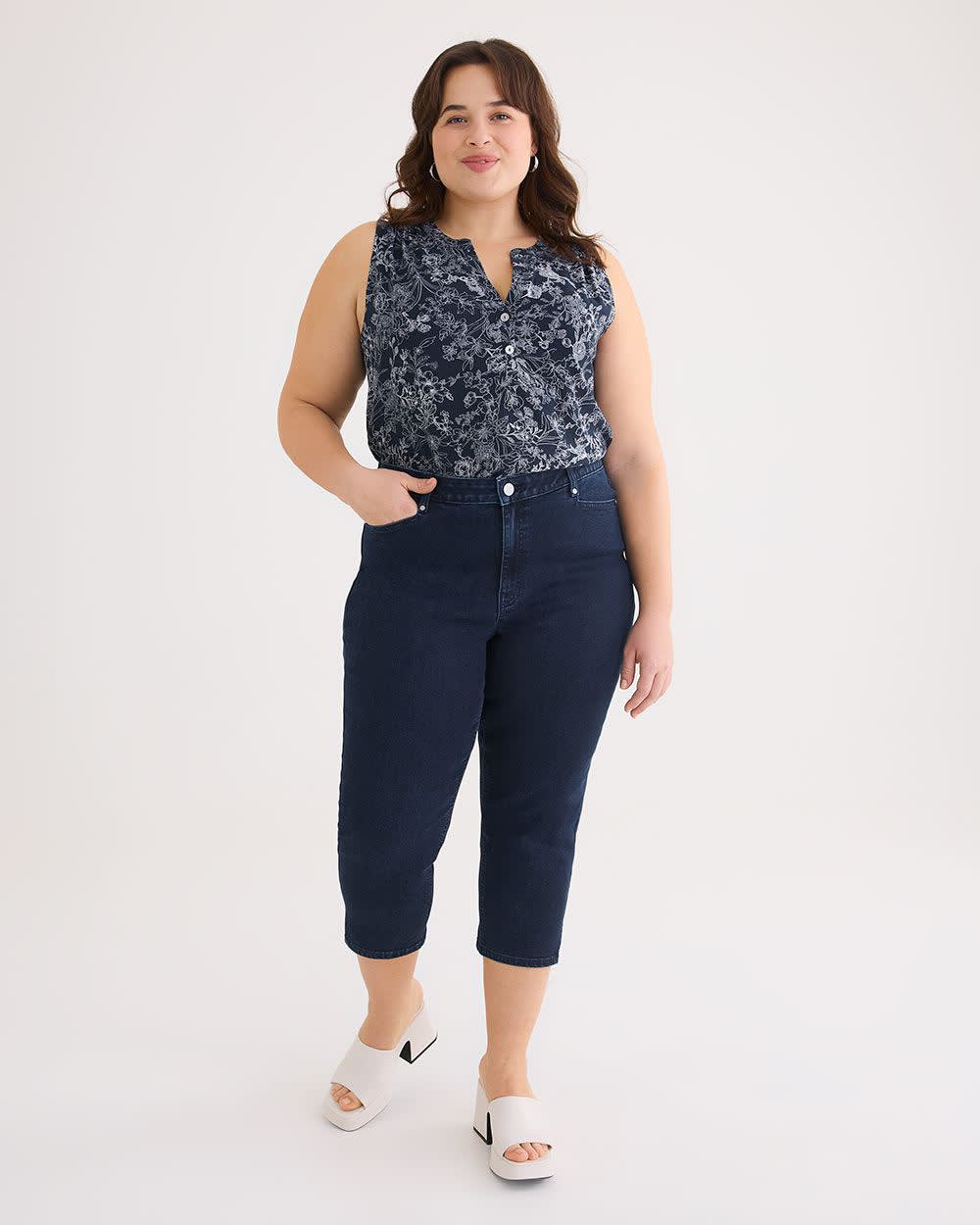 Responsible, 1948-Fit Denim Capri Legging - d/C JEANS | Penningtons