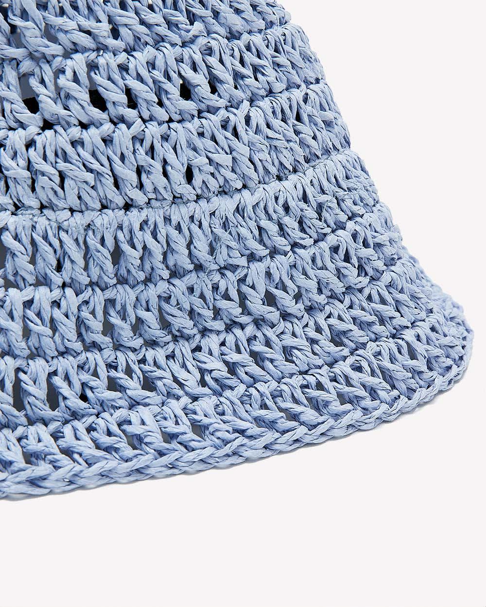 Blue Bucket Straw Hat | Penningtons