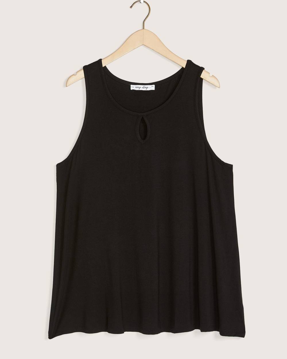 Responsible A-Line Tank Top With Keyhole - In Every Story | Penningtons